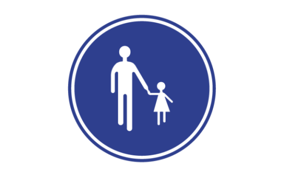 Waar moeten voetgangers stappen en oversteken?