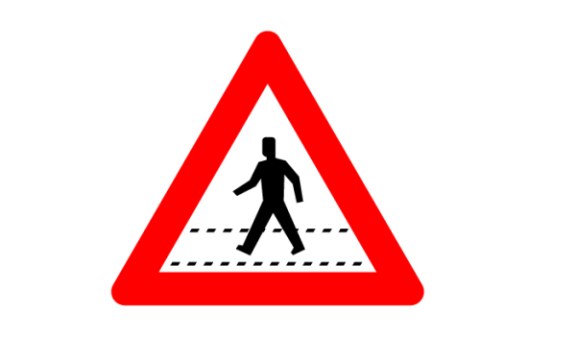 Moet je stoppen aan een zebrapad?